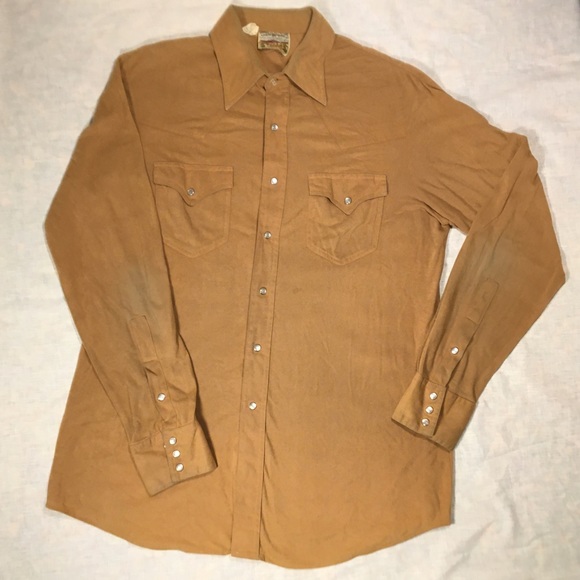 Vintage | Shirts | Vintage 8s Rocking K Ranchwear By Kennington Western ...